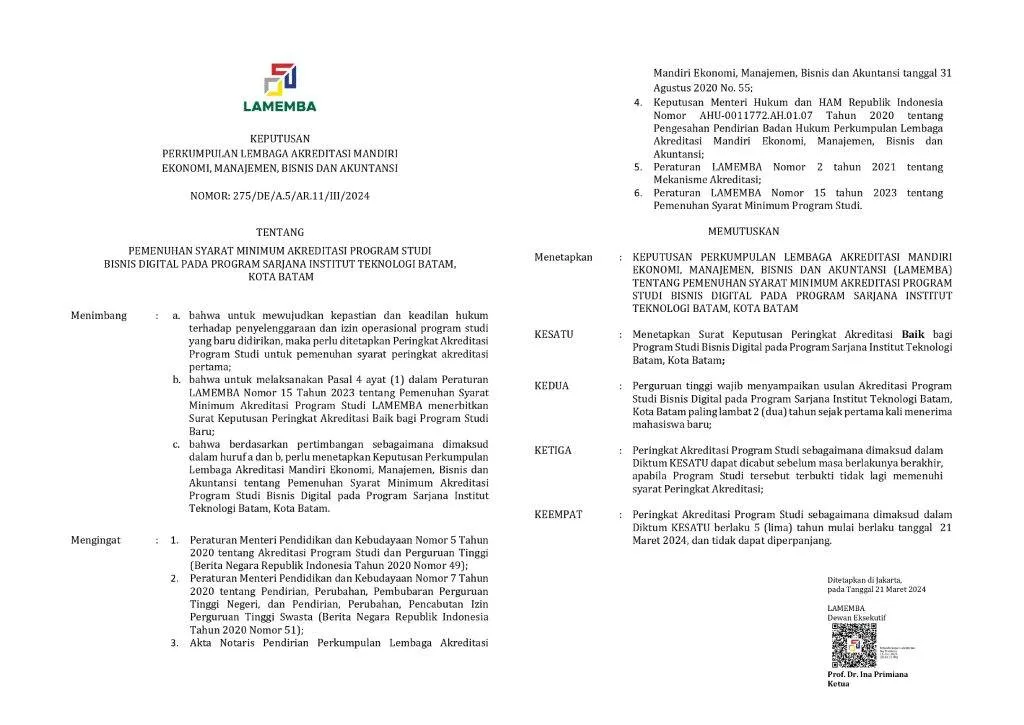 Bisnis Digital - Lembaga Penjaminan Mutu